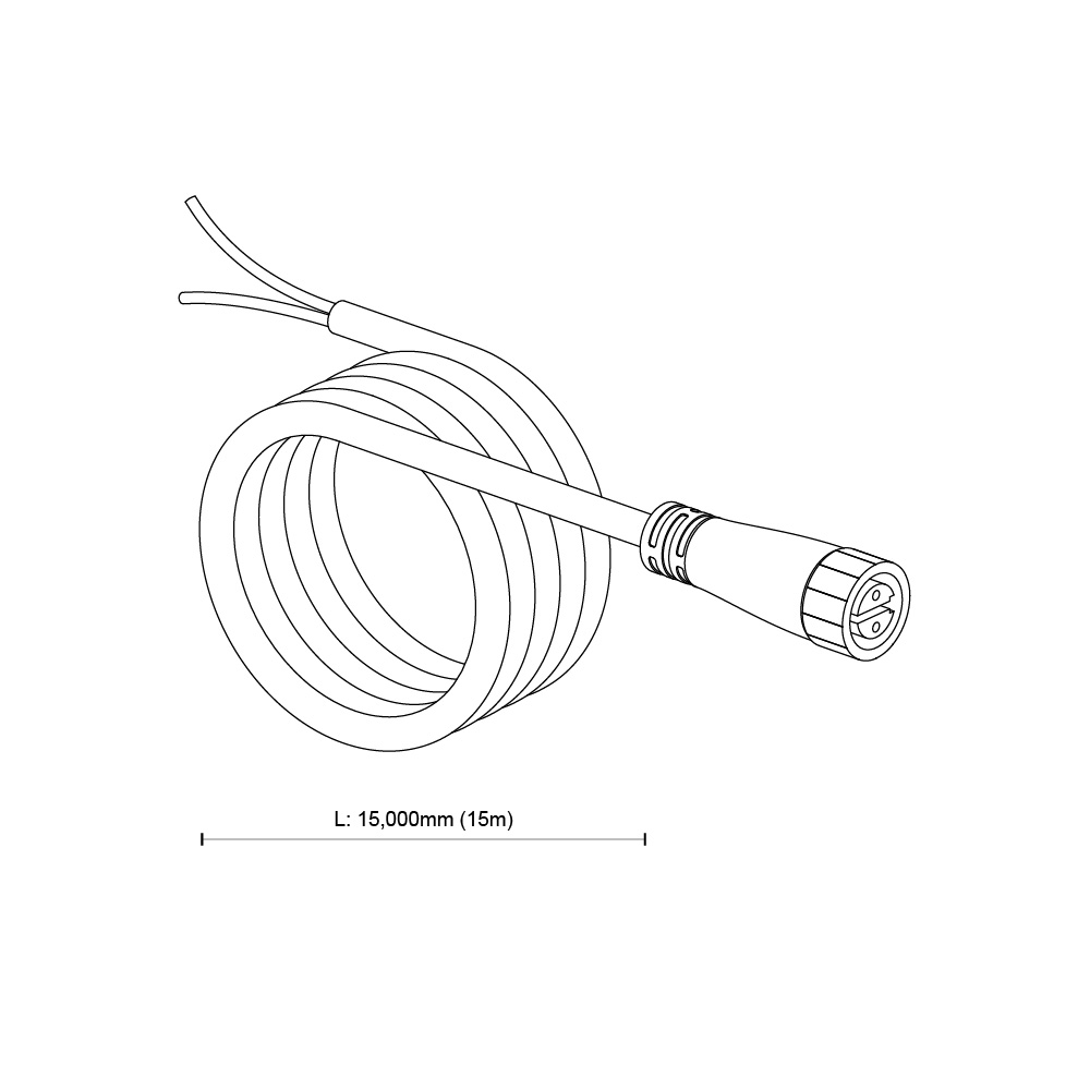 Connector Series 15m Field Cable - Gardens at Night
